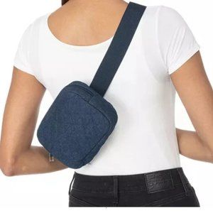Jenni | Bags | Jenni Unisex Sm Dark Blue Denim Belt Bag | Poshmark